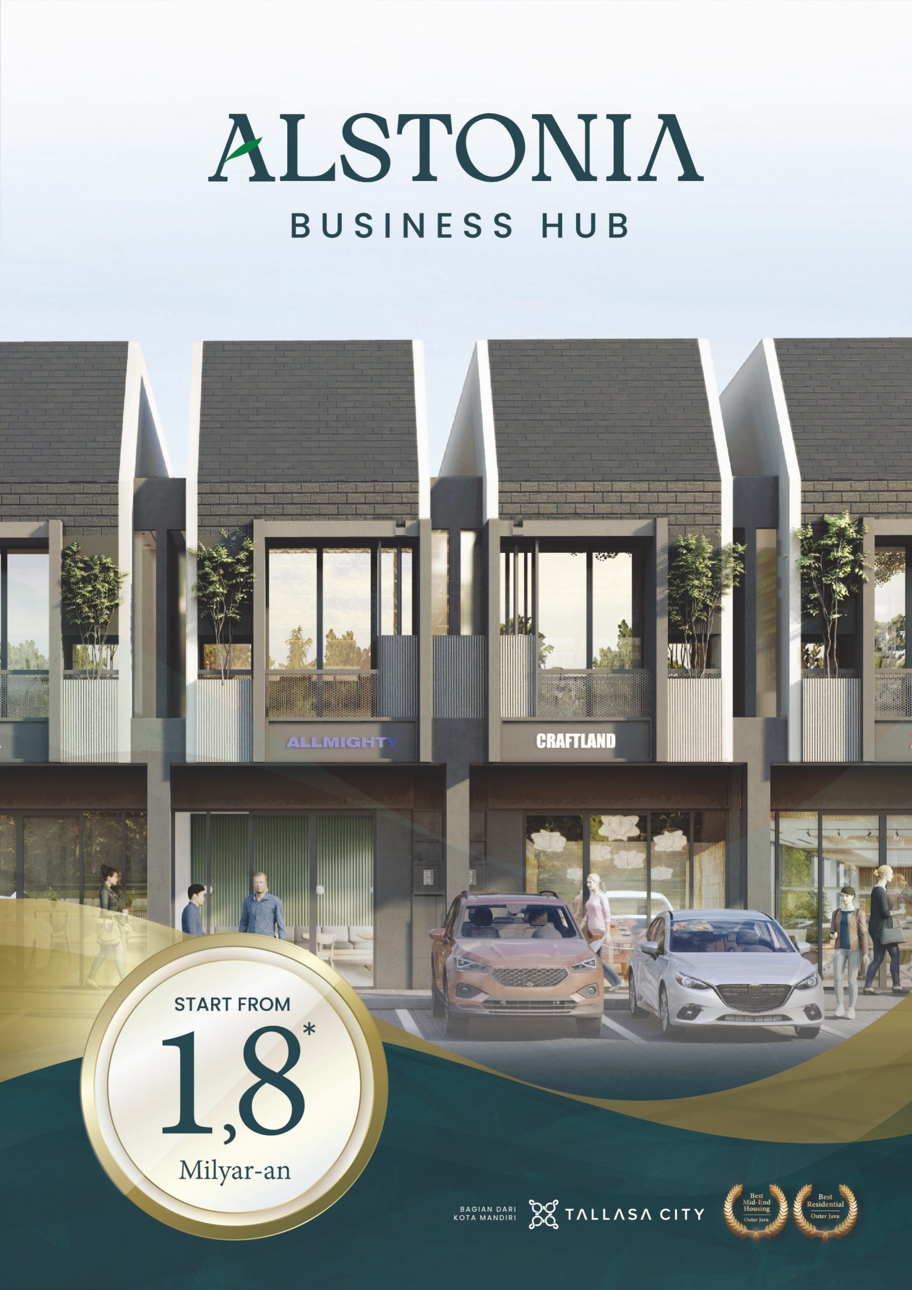 Ruko Alstonia Business Hub | TALLASA CITY